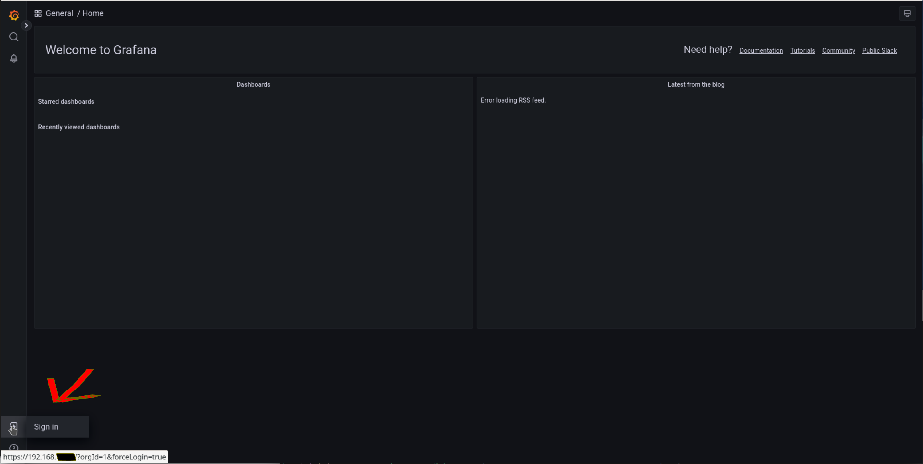Login: 'Sign In' button in lower left no longer working with proxy config setting root_url ...