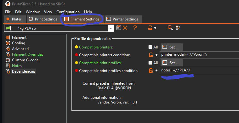 [Feature Request] filament AND printer specific profiles · Issue #678 · SoftFever/OrcaSlicer ...