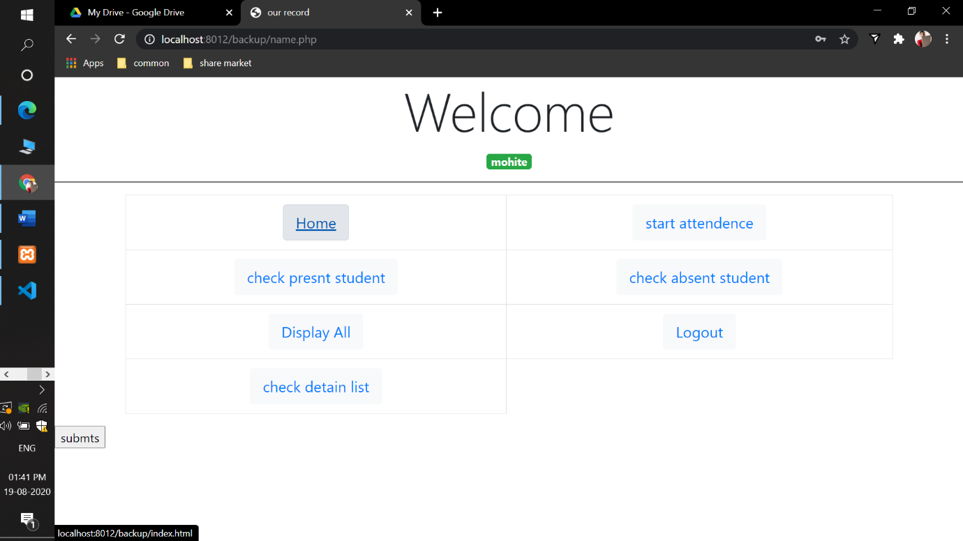 GitHub - maheshgadekar/Attendance-Manager-web-application