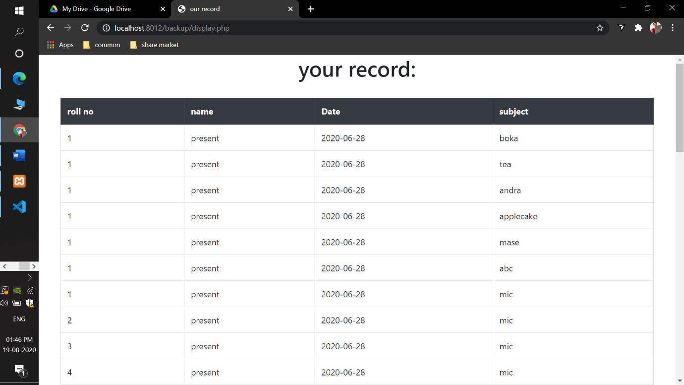GitHub - maheshgadekar/Attendance-Manager-web-application