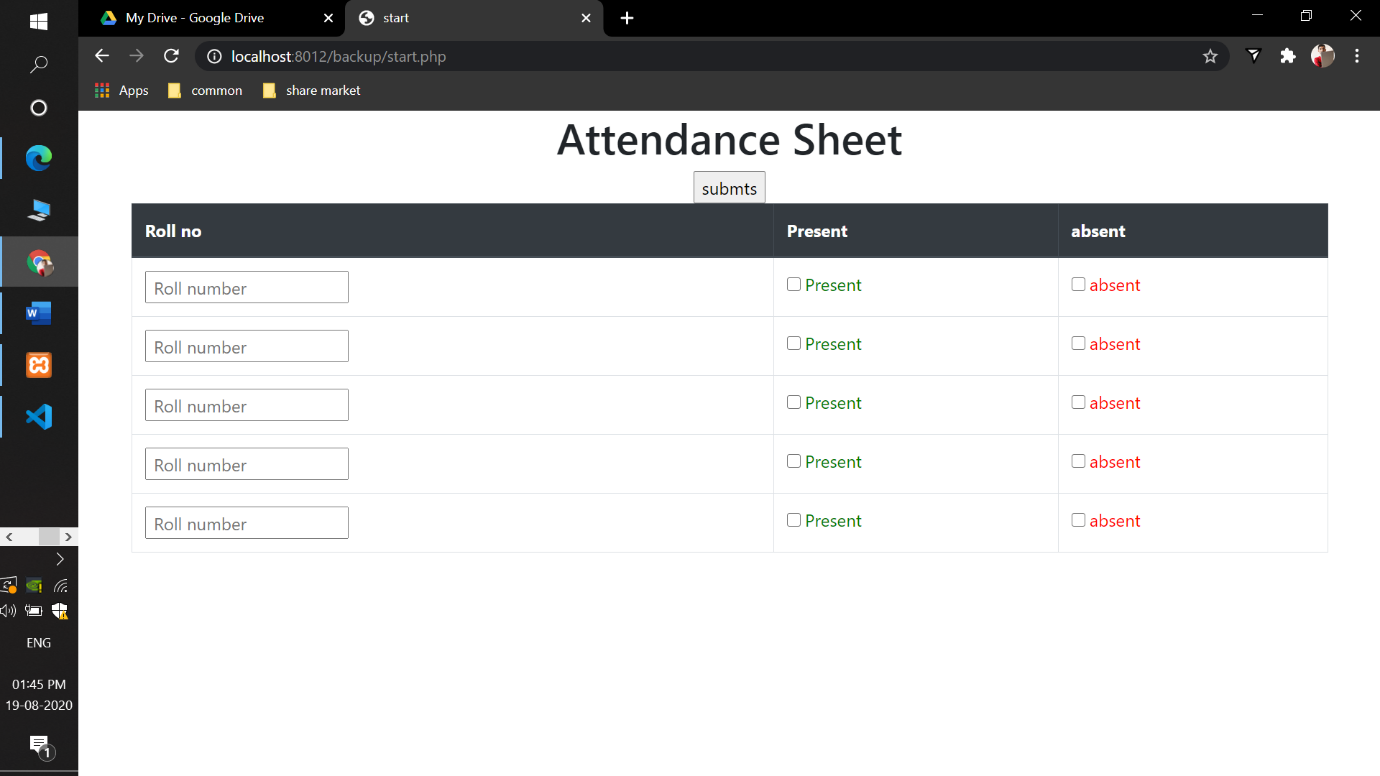 GitHub - maheshgadekar/Attendance-Manager-web-application