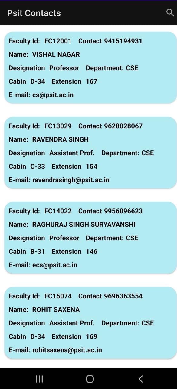 GitHub - Utkarsh41/Psit-Contacts: An android application which serves the official information ...