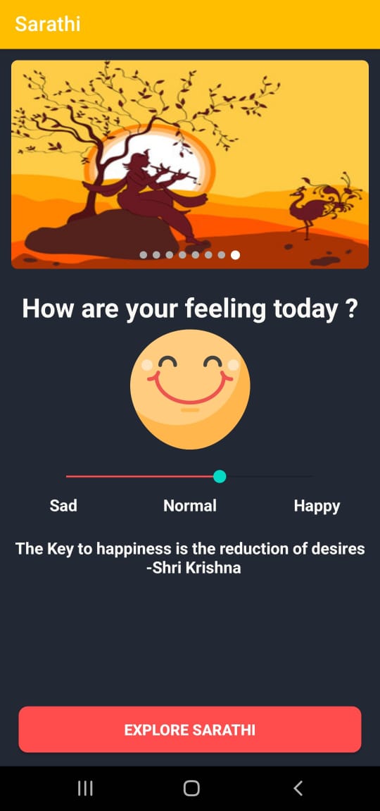 GitHub - Utkarsh41/Sarathi-Mental-Wellness-app-: Sarathi is an android application to help ...