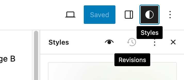 Revision History: Display "Revision History" item when there has been ...