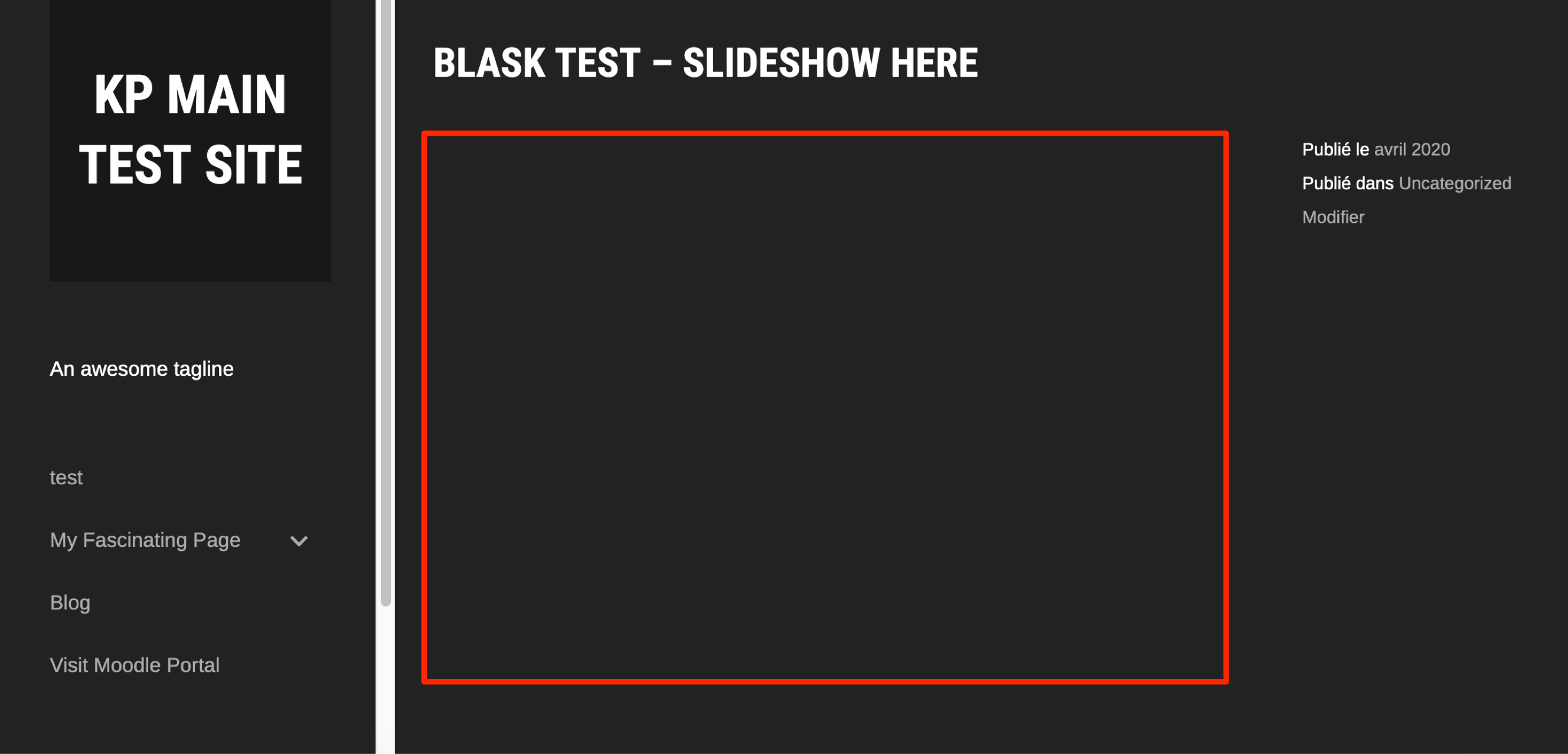 Blask: Slideshow Block Does Not Display on Paginated Posts Pages · Issue #1939 · Automattic ...