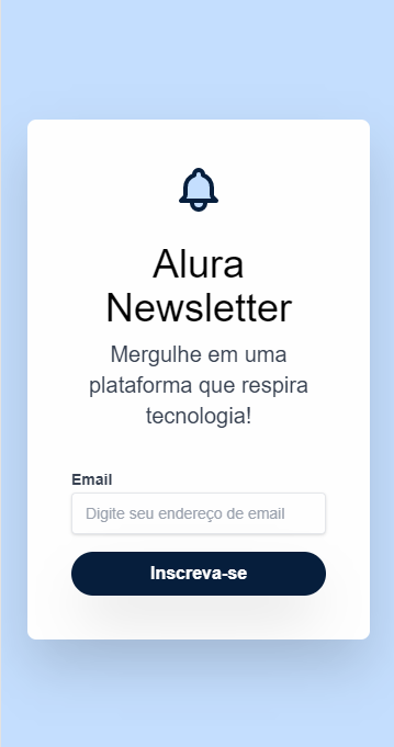 GitHub - GuiAgost/alura-newsletter: Projeto desenvolvido durante curso de Tailwind CSS ...