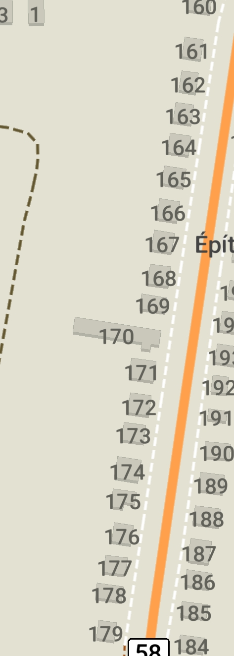 The house numbers get out of place because they are too big · Issue ...