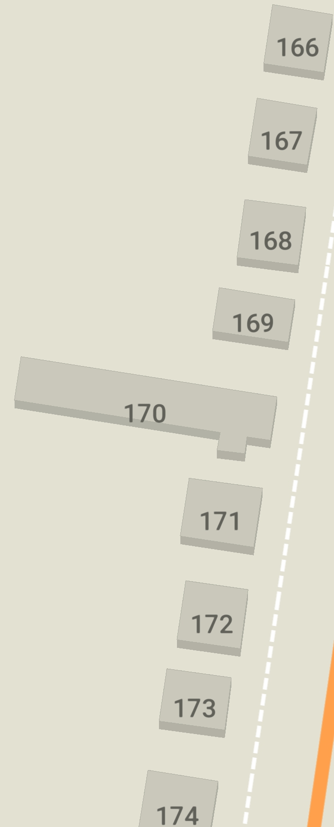 The house numbers get out of place because they are too big · Issue ...