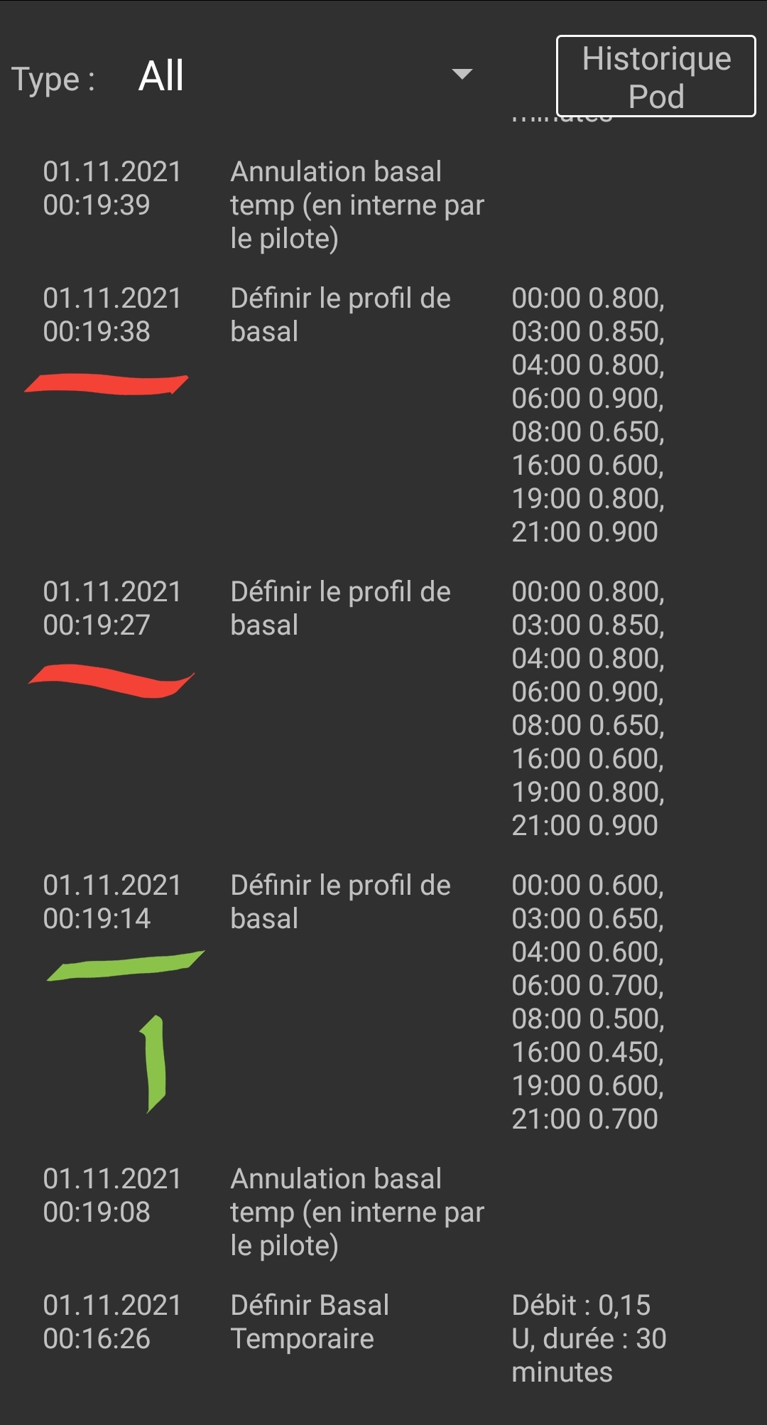2.8.2.9_dev EROS and DASH / Basal settings sent twice to pump · Issue #827 · nightscout ...