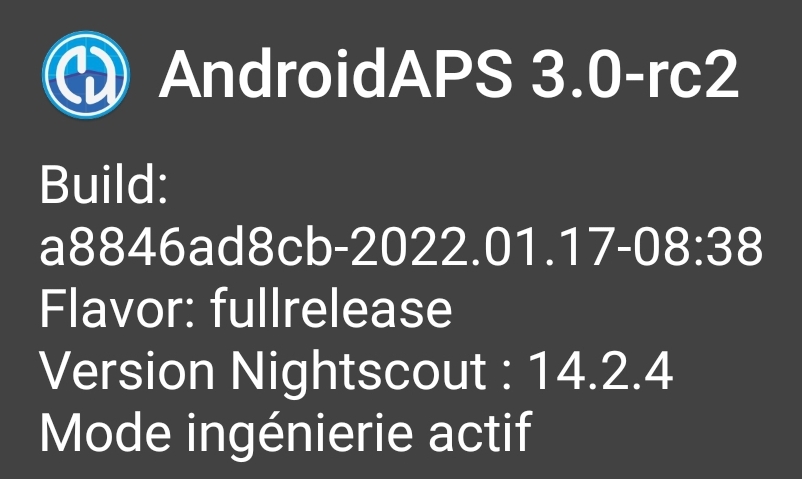 V3 RC2 Bug : Message new version available · Issue #1190 · nightscout/AndroidAPS · GitHub