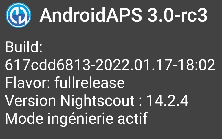 V3 RC2 Bug : Message new version available · Issue #1190 · nightscout/AndroidAPS · GitHub