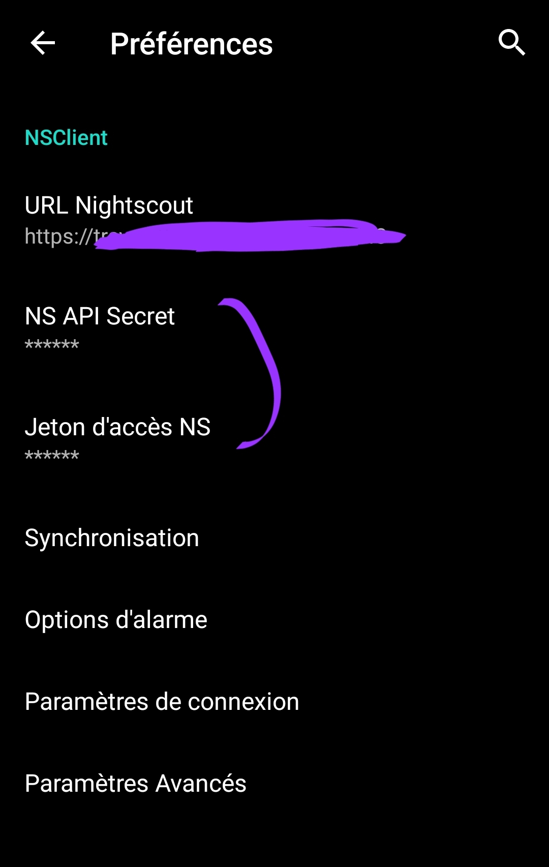 [dev-g] NSClient / NSClientV3 preferences · Issue #2353 · nightscout/AndroidAPS · GitHub