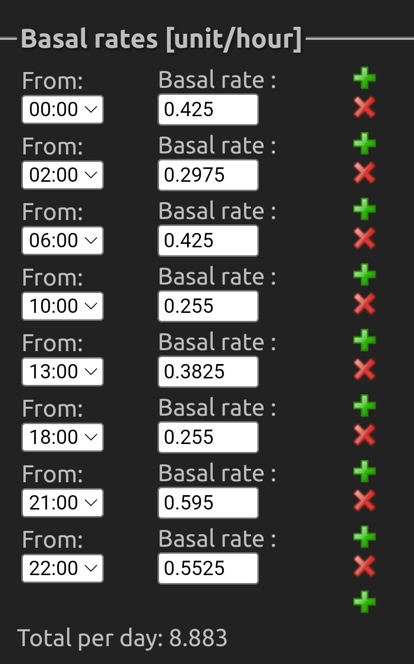 Not rounded profile numbers · Issue #8058 · nightscout/cgm-remote-monitor · GitHub