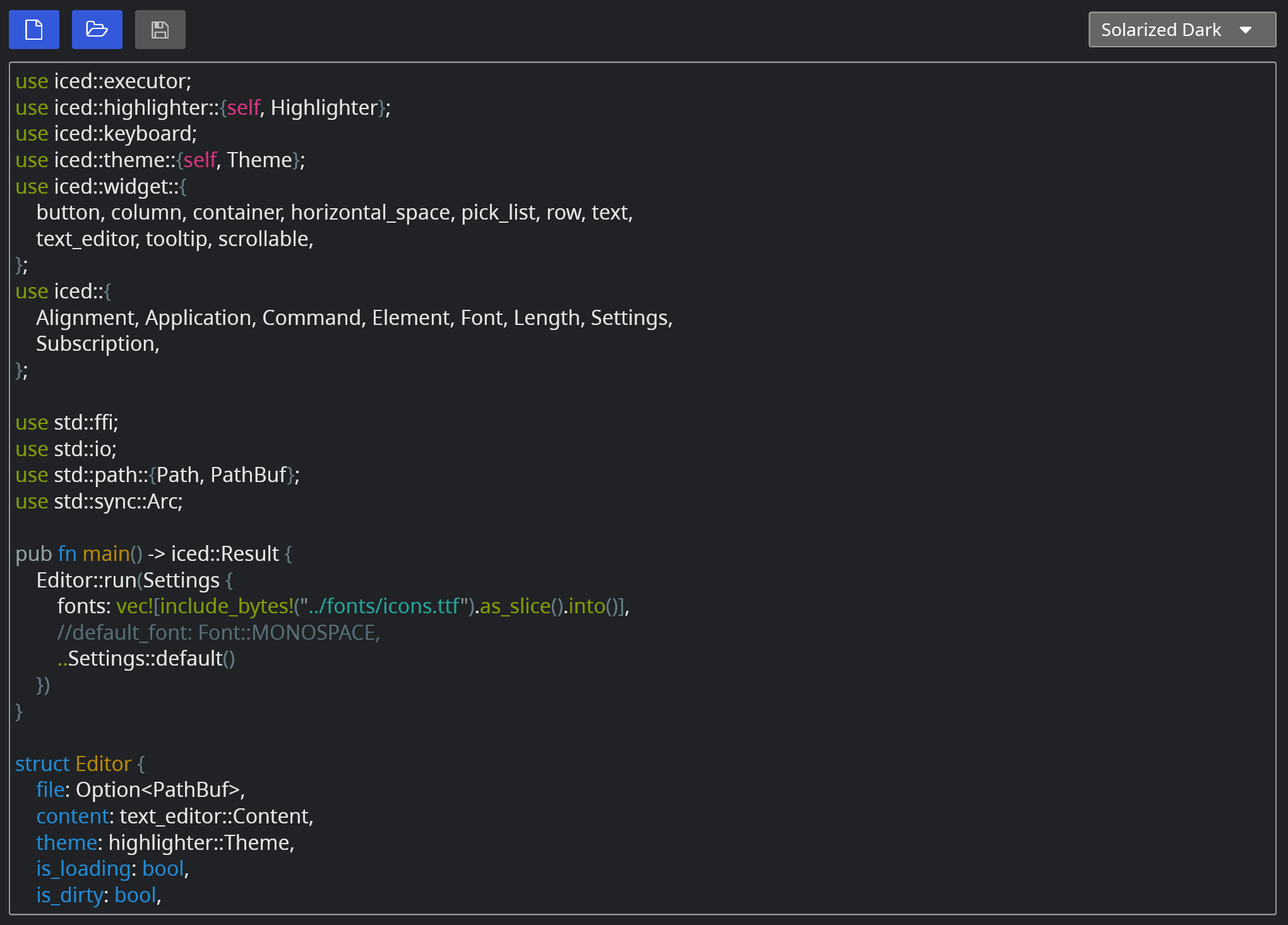 TextEditor not working properly inside of scrollable · Issue #2131 · iced-rs/iced · GitHub