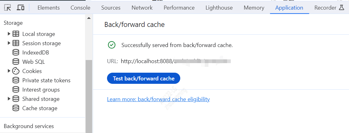 Unable to use navigationType == 'back_forward' to determine whether the page is loaded using ...