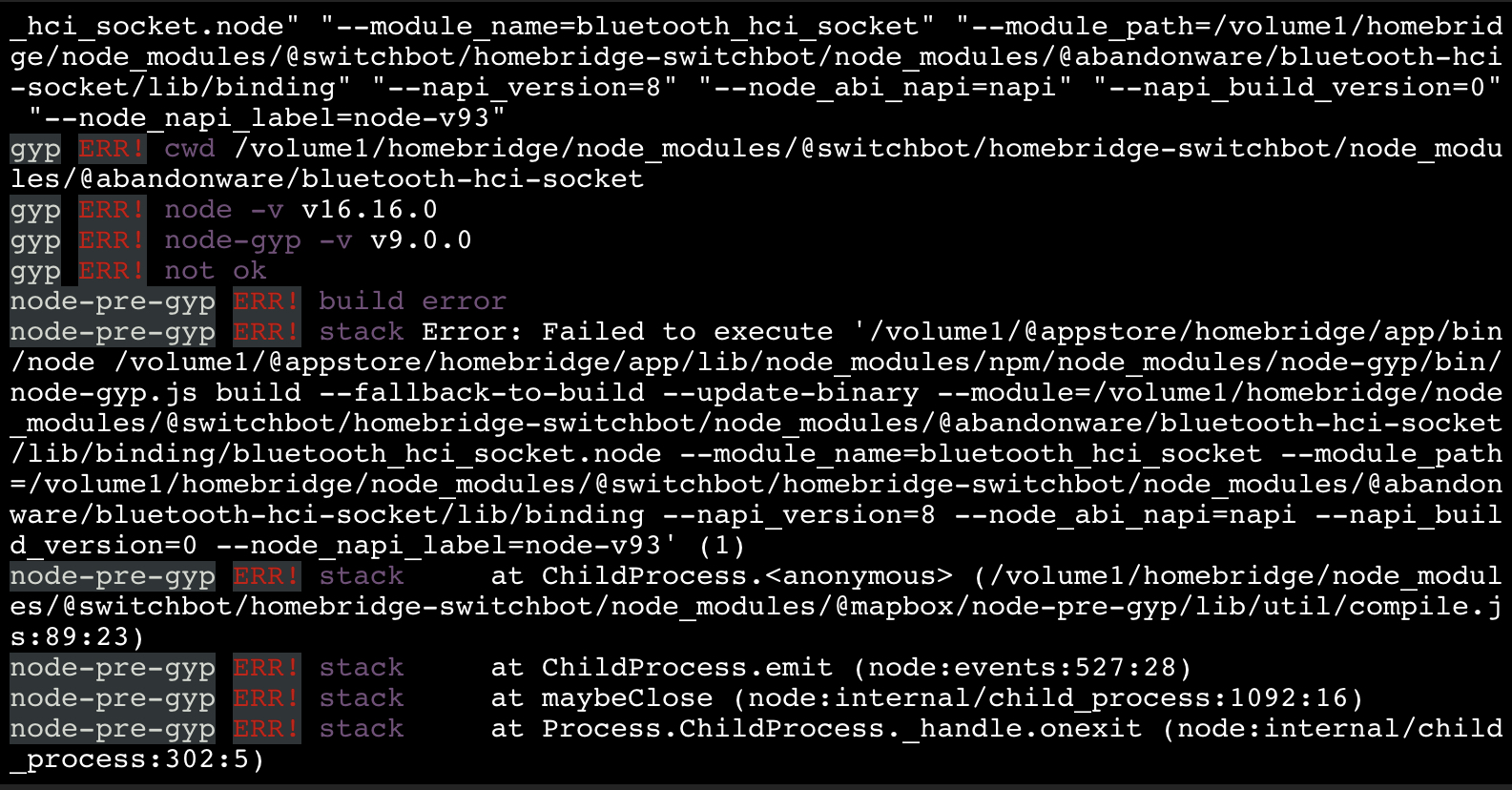 Support Request: Unable to install · Issue #737 · OpenWonderLabs ...