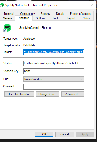 DribbblishDynamic Spotify No Control Wont Open · Issue #250 · spicetify/spicetify-themes · GitHub