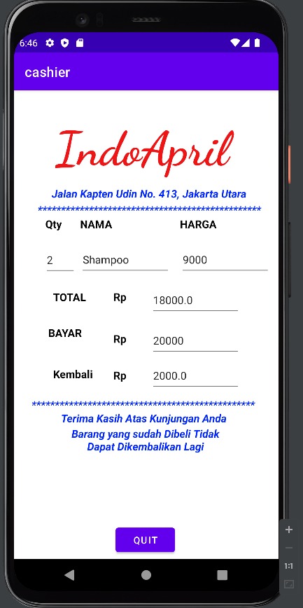 GitHub - your-feritale/cashier: A repository for assignment in Mobile Programming Class.