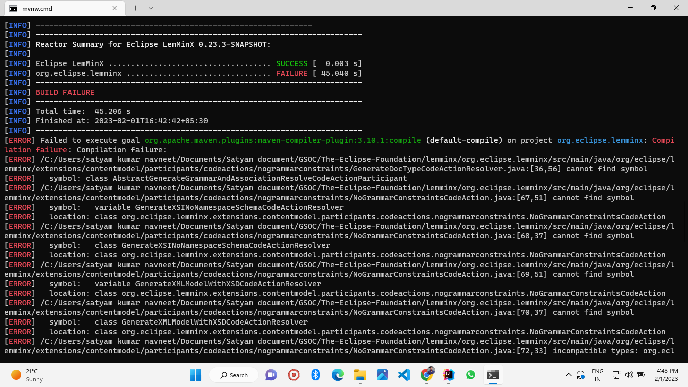 schemaLocation with trailing `\` causes telemetry to error · Issue ...