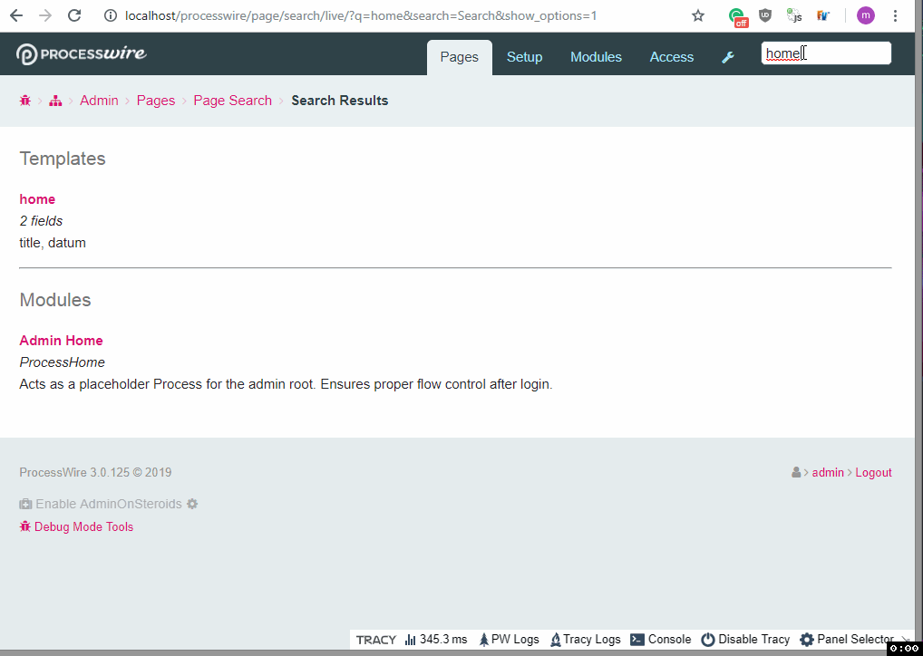 Can't save search bookmark · Issue #811 · processwire/processwire-issues · GitHub