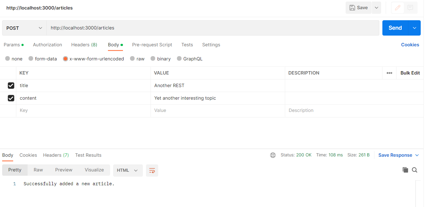GitHub - SaklainAbdullah/MyOwnRESTfulAPI