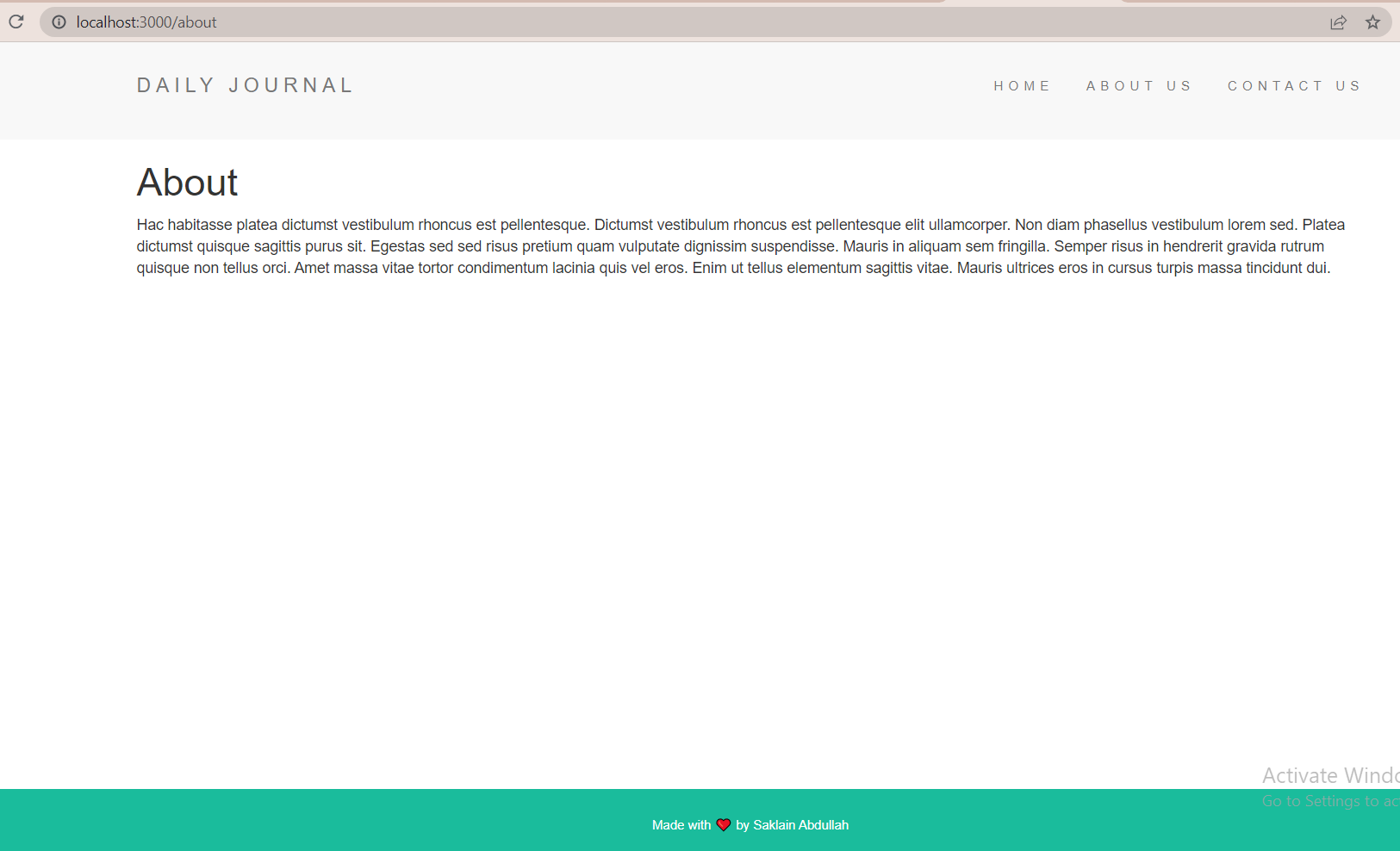 GitHub - SaklainAbdullah/BloggingSite