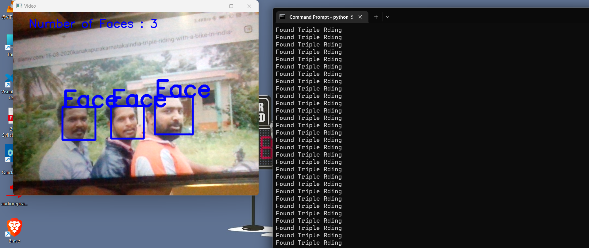 Github Vicky1807 Triple Riding Detection Eliminating Reckless Riding Developing A Triple