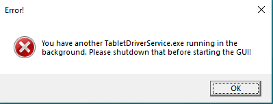 says TabletDriverService.exe is running, altough not running · Issue #937 · hawku/TabletDriver ...