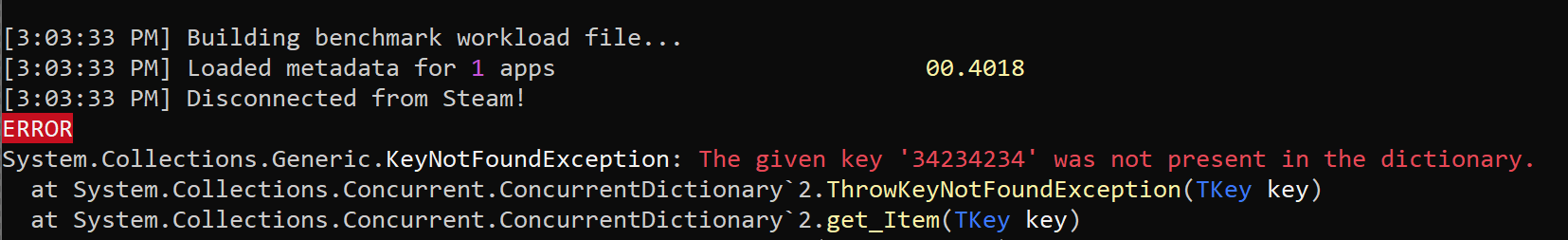 Benchmark Setup - Passing an unowned appId throws an error · Issue #217 · tpill90/steam-lancache ...