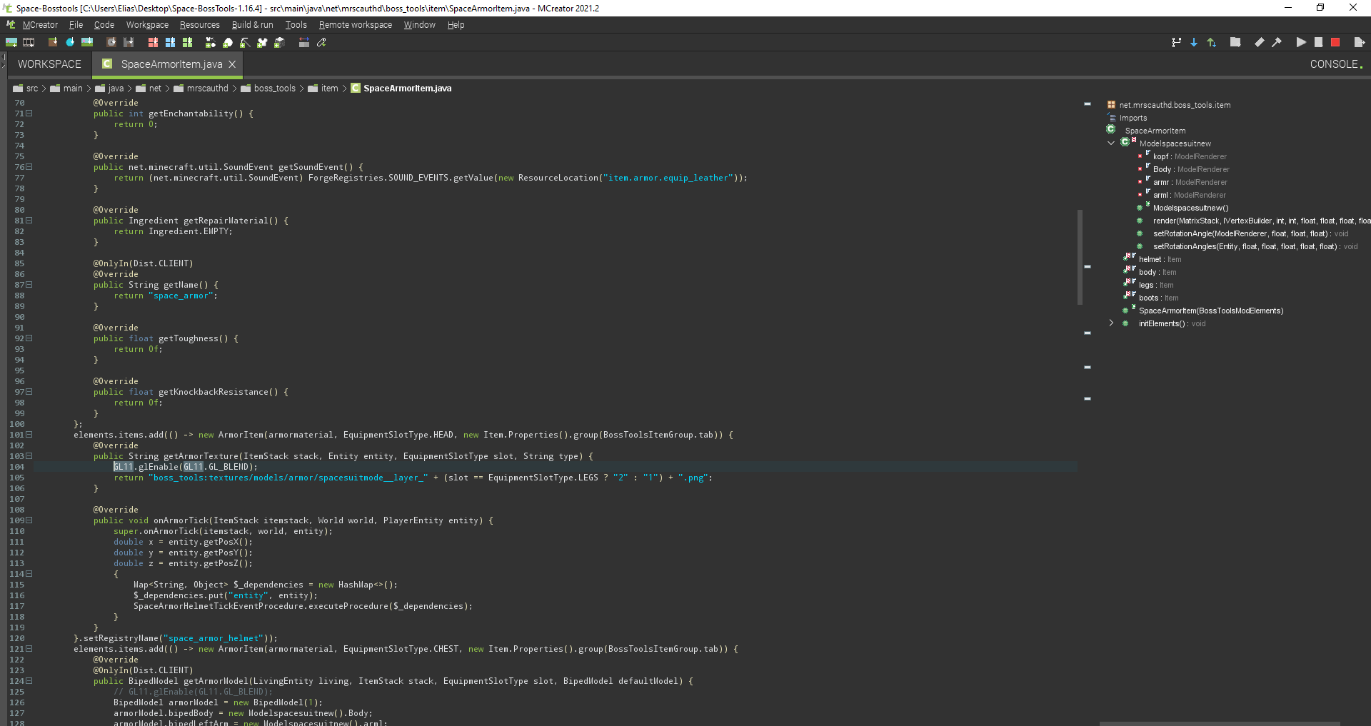 Transparent Textures works not on Armors and Entitys (with fix) · Issue #1272 · MCreator ...