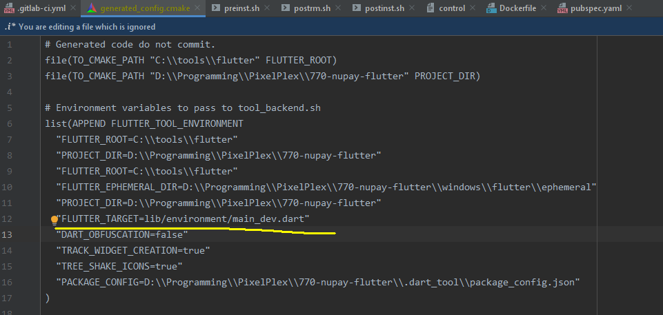 [FEATURE REQUEST] How change path to lib/main.dart when runing flutter pub run msix:create ...