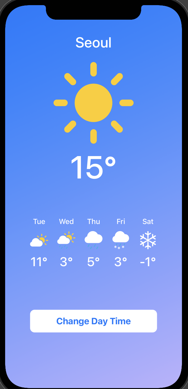 GitHub - godo129/swiftUI_WeatherAppUI