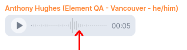 Voice message timeline is inaccurate on Element Web · Issue #24125 · element-hq/element-web · GitHub