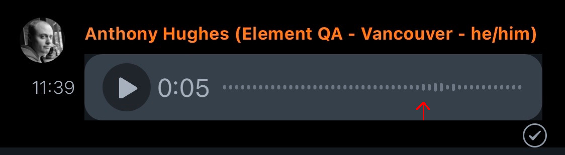 Voice message timeline is inaccurate on Element Web · Issue #24125 · element-hq/element-web · GitHub