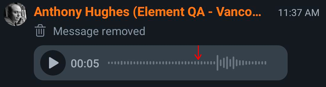 Voice message timeline is inaccurate on Element Web · Issue #24125 · element-hq/element-web · GitHub