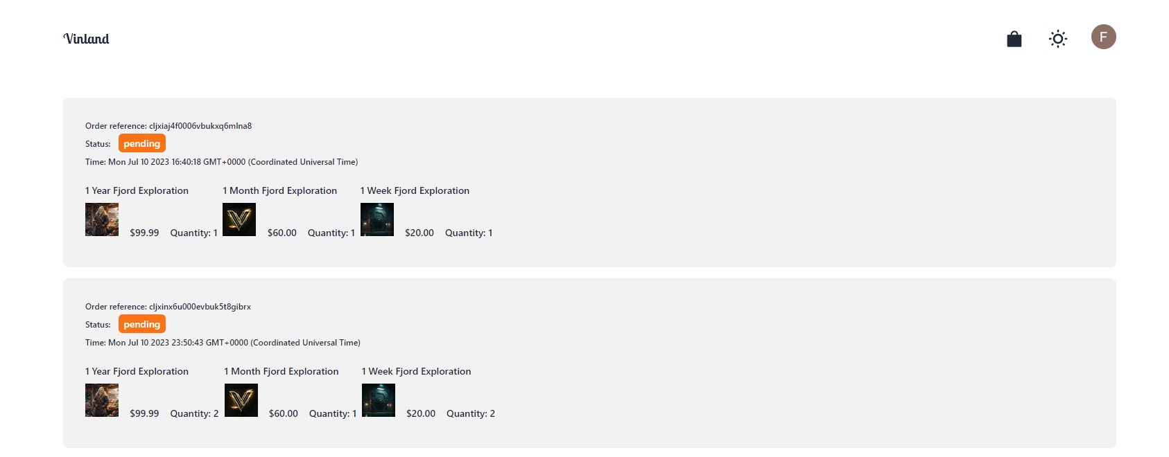 GitHub - 4orrest/Vinland: ecommerce app using next.js, tailwind css, postgres & stripe