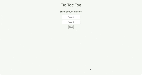 GitHub - jjjjonathan/odin-tic-tac-toe: Tic Tac Toe game created for The Odin Project