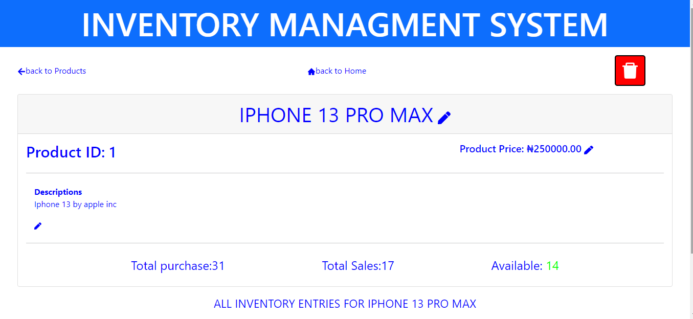 GitHub - Gemack/Inventory-Management-System