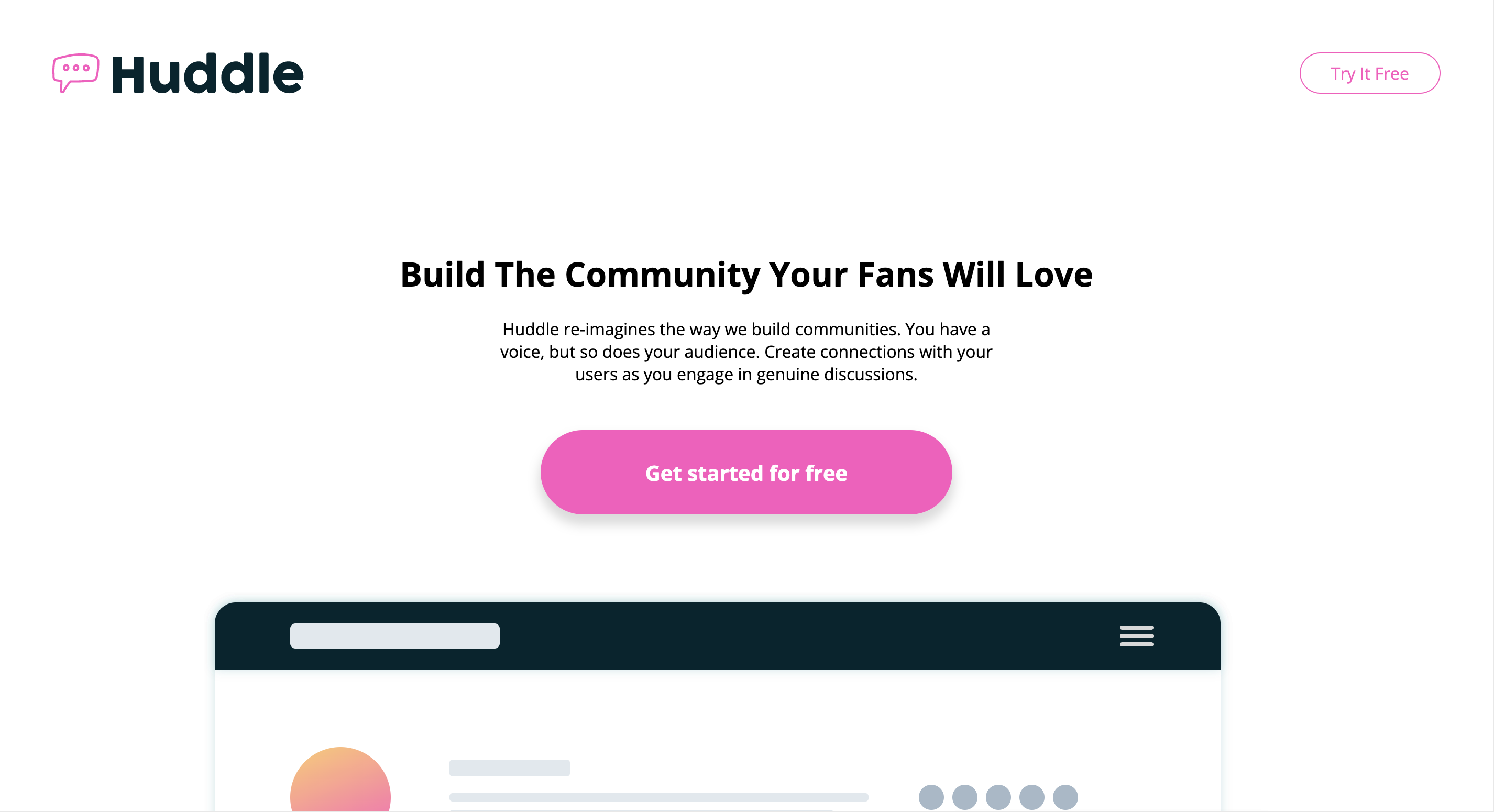 GitHub - OkeraM/huddle-landing-page-with-curved-sections-master: html, css huddle-landing-page ...