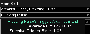 Skills supported by Arcanist Brand don't account for cast speed increasing trigger rate · Issue ...