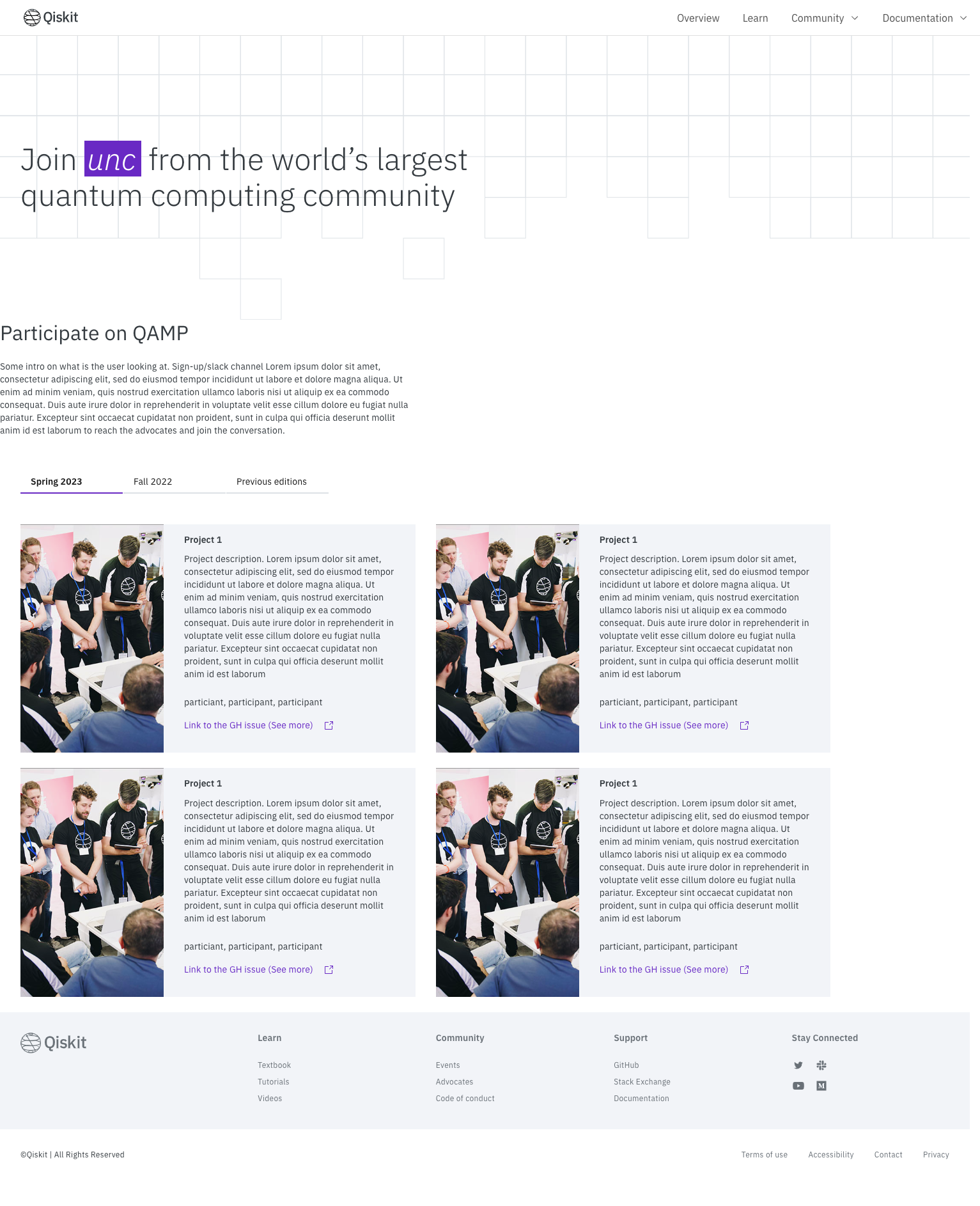 As a Qiskit Advocate, I would like to highlight my QAMP projects, so that I can promote the work ...