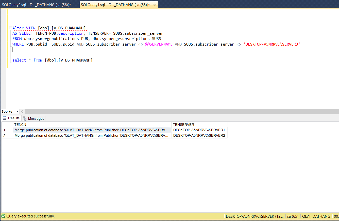 Invalid object name in db 'dbo.sysmergepublications'. · Issue #5 ...
