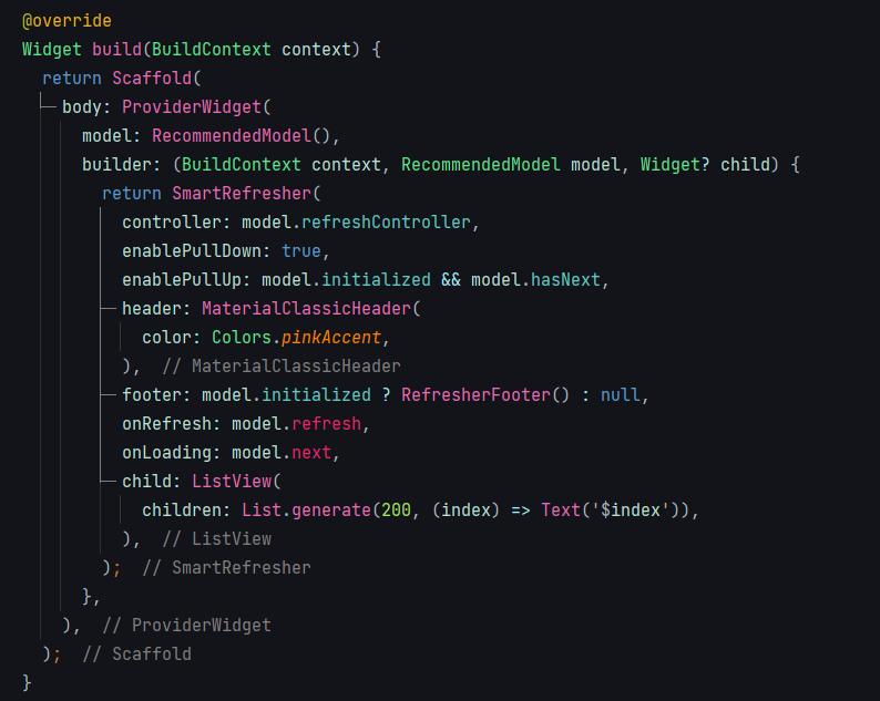 在 SmartRefresher 的 child 里 直接使用 继承于ScrollView 的子类都会抛出异常 但是不影响使用(???) · Issue #526 · peng8350 ...