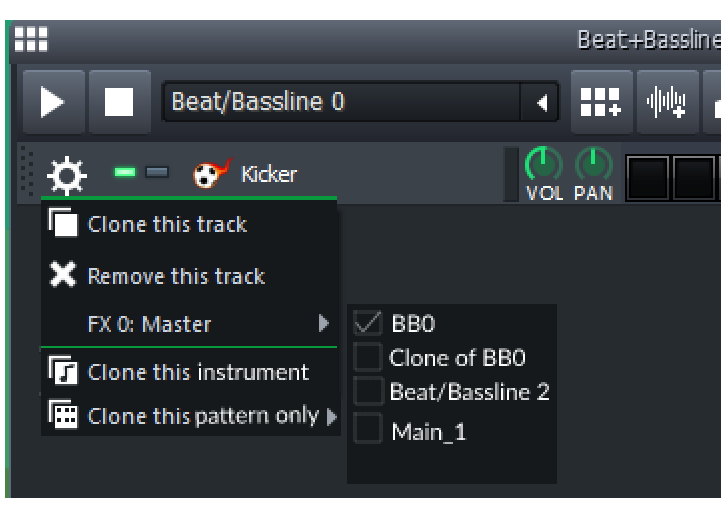 Duplicate only instrument in BB-editor / Song Editor · Issue #6116 · LMMS/lmms · GitHub