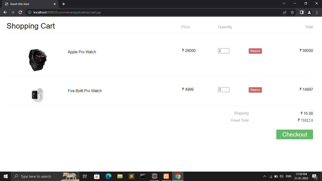 GitHub - ramakrishnapanda2001/smart_kart: It's an ecommerce website for smart watches.