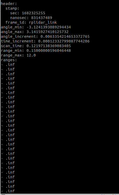 Turtlebot 4 scan data not available · Issue #150 · turtlebot/turtlebot4 · GitHub