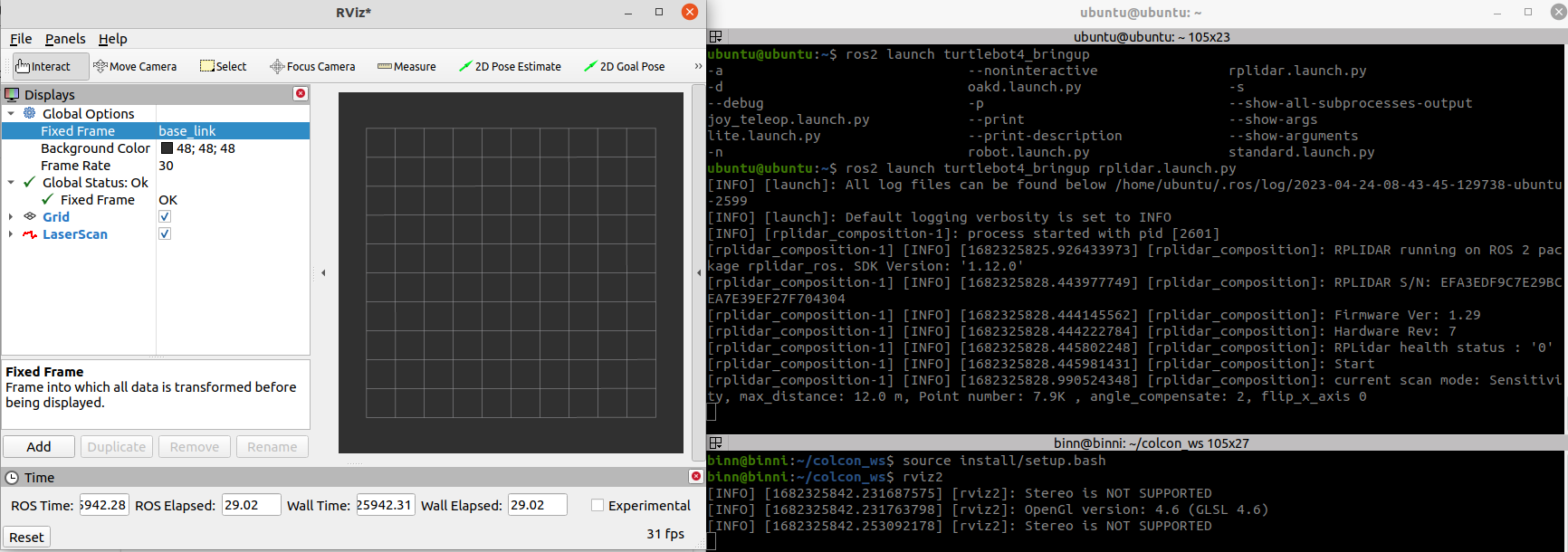 Turtlebot 4 scan data not available · Issue #150 · turtlebot/turtlebot4 · GitHub