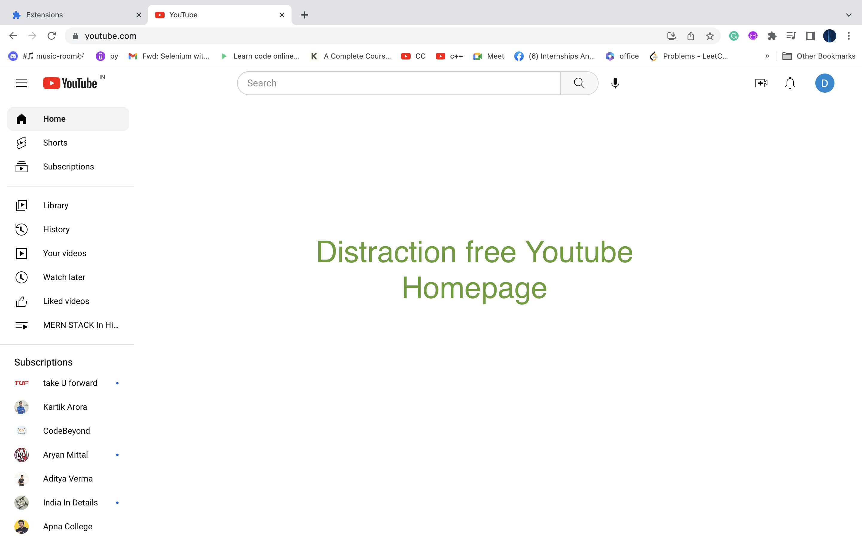 GitHub - RaghavaD542/YoutubeFocus-ChromeExtension