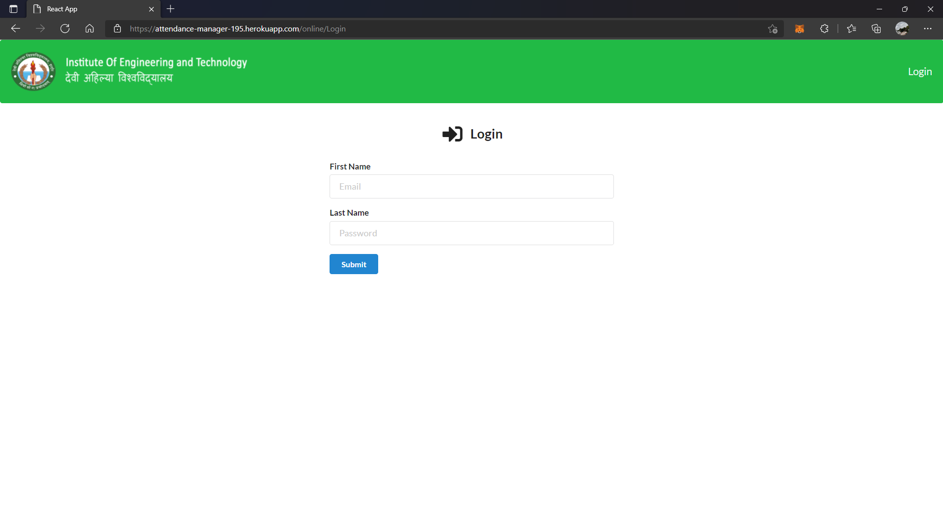 GitHub - akshaybarya/Attendance-Manager