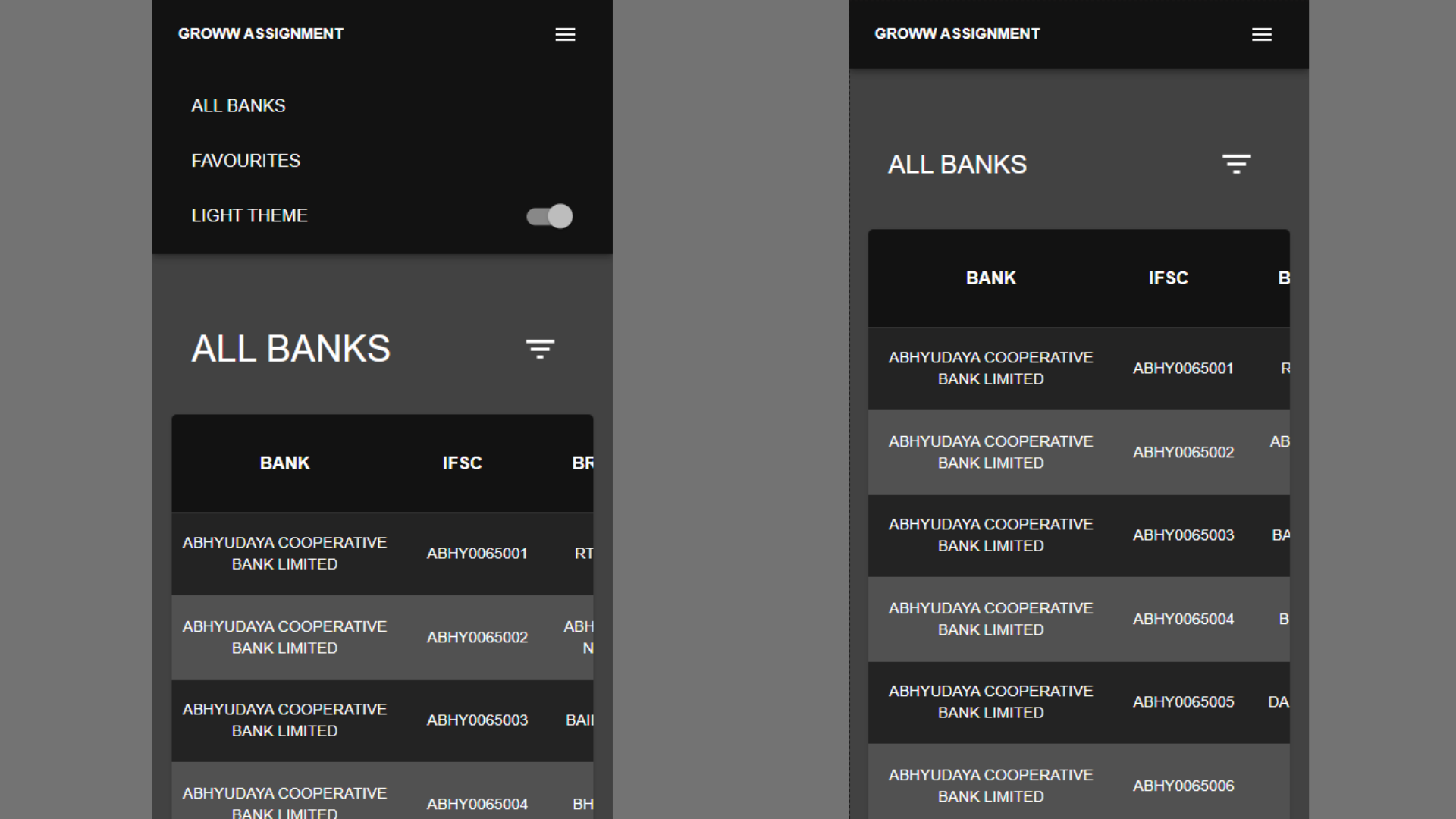 GitHub - akshaybarya/Groww-Assignment